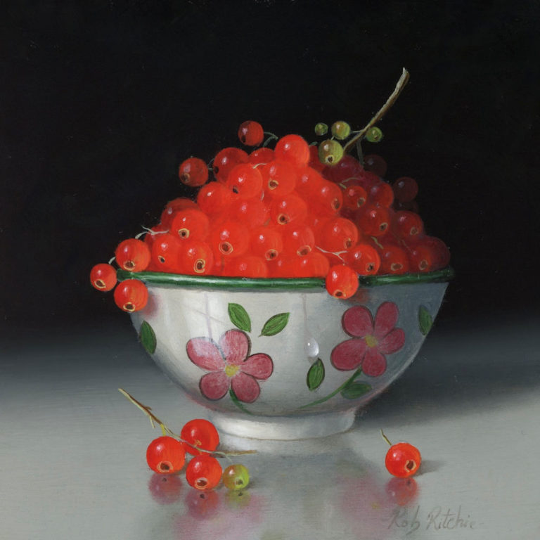 Redcurrants in a Bowl by Rob Ritchie - Fotheringham Gallery